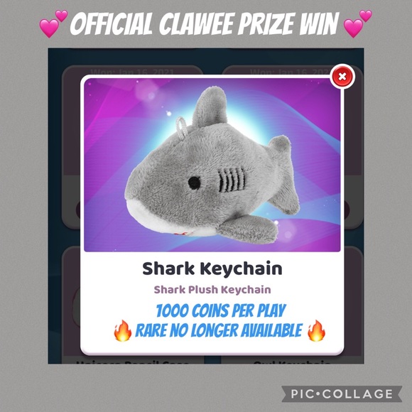 Accessories | Clawees Shark Plush Keychain New | Poshmark